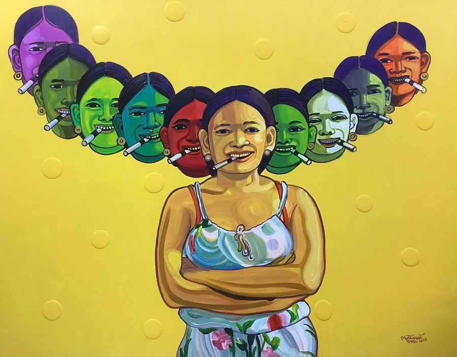 Women with Colourful Faces | Grand Gallery